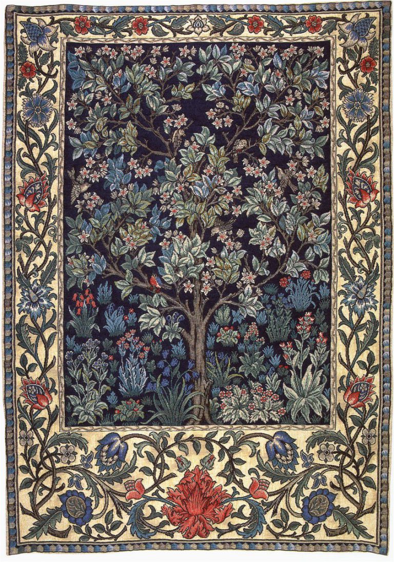 Project 62 Ballantine area Rug William Morris Wallpaper William Morris ...